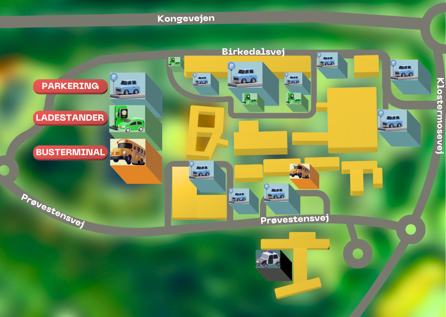 FIND VEJ & PARKERING – Prøvestencentret